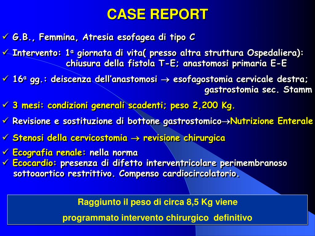PPT - RICOSTRUZIONE ESOFAGEA NEGLI INSUCCESSI DELL’ANASTOMOSI PRIMARIA ...