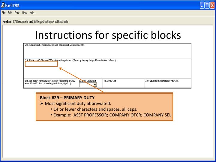 PPT - USNA Evaluation/Fitness Report Training PowerPoint Presentation ...