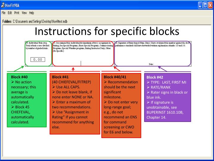 PPT - USNA Evaluation/Fitness Report Training PowerPoint Presentation ...