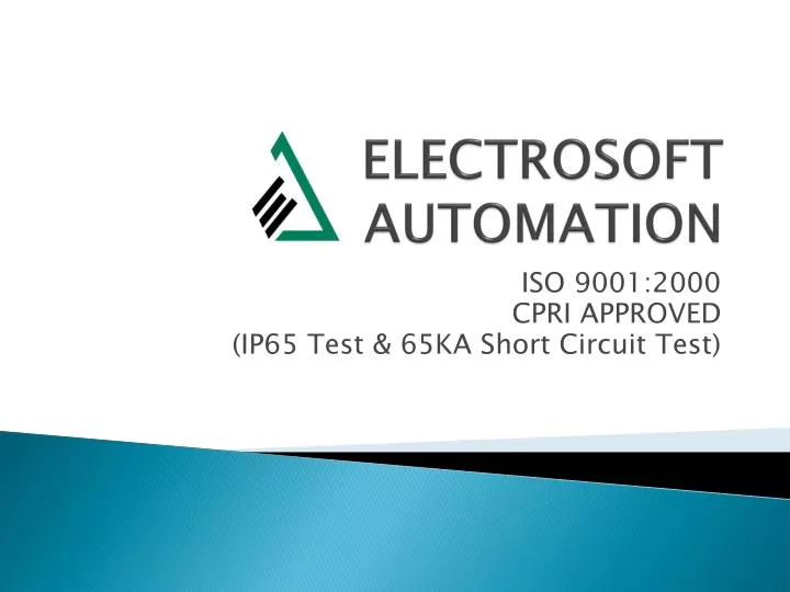 PPT - ELECTROSOFT AUTOMATION PowerPoint Presentation, free download ...