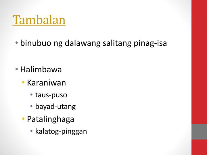 PPT - Pang- uri PowerPoint Presentation - ID:6267970