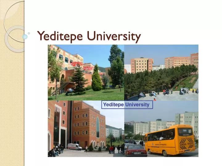 PPT - Yeditepe University PowerPoint Presentation, free download - ID ... PPT - Yeditepe University PowerPoint Presentation, free download - ID ...