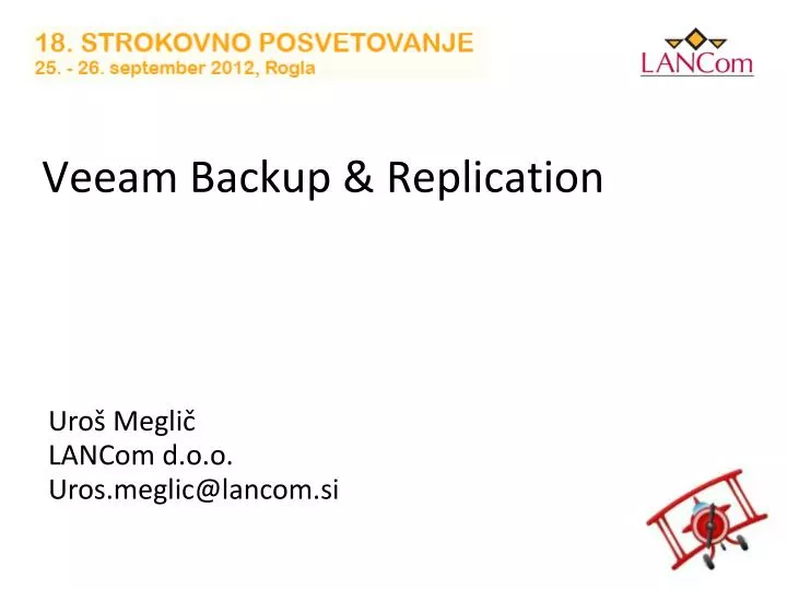 PPT - Veeam Backup & Replication PowerPoint Presentation, free download ... PPT - Veeam Backup & Replication PowerPoint Presentation, free download ...