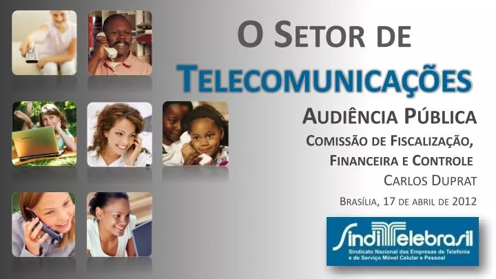 PPT - O Setor de Telecomunicações PowerPoint Presentation, free ...