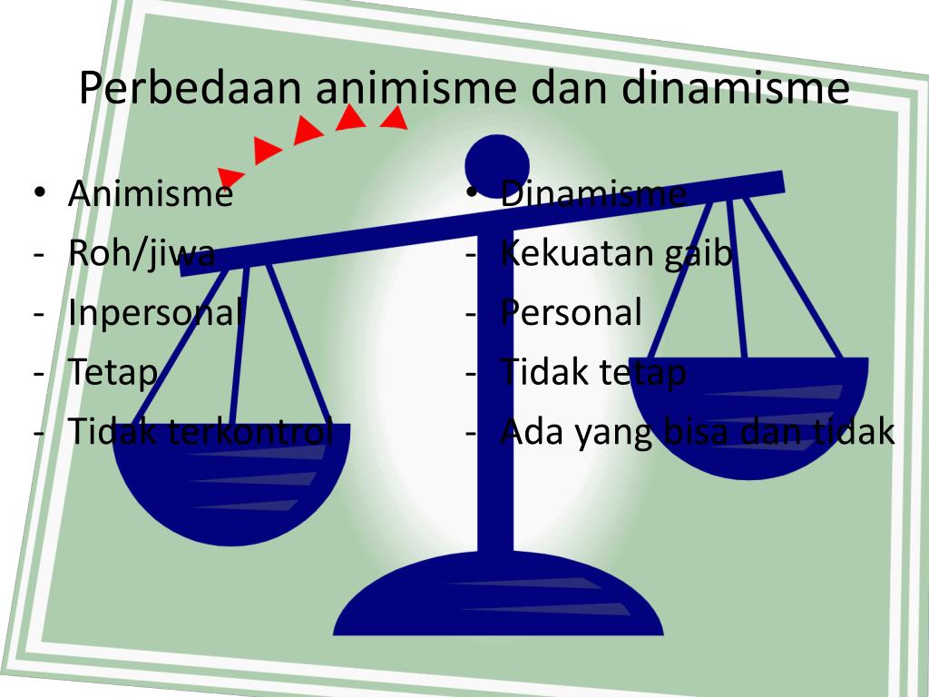 PPT - Kons ep Ketuha nan Animisme dan Dinamisme PowerPoint Presentation ...