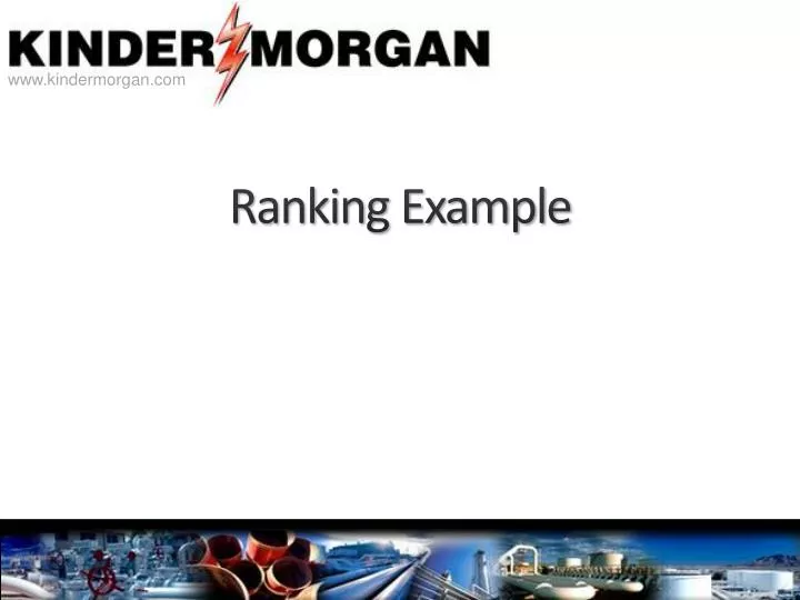 PPT - Ranking Example PowerPoint Presentation, free download - ID:6271833