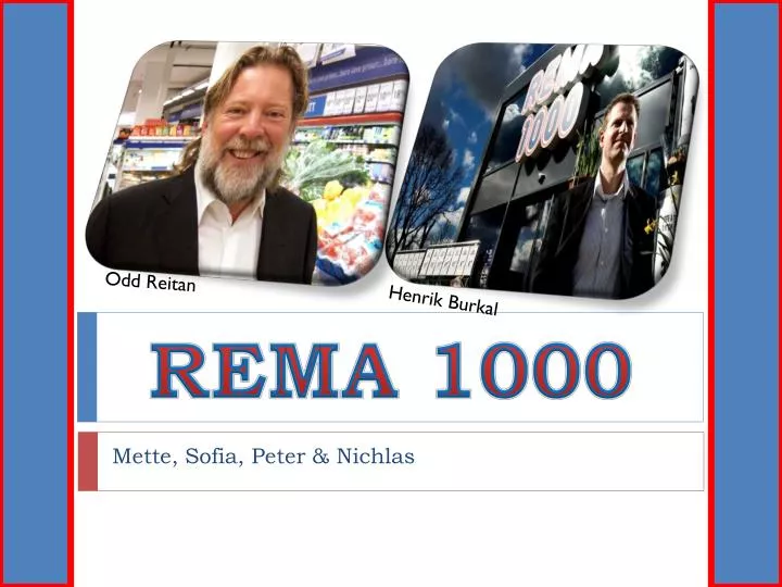 PPT - REMA 1000 PowerPoint Presentation, free download - ID:6271843