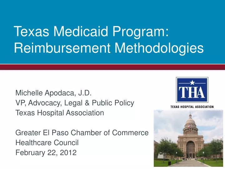 PPT - Texas Medicaid Program: Reimbursement Methodologies PowerPoint ...