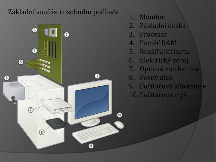 PPT - Stavba počítačů PowerPoint Presentation - ID:6274304
