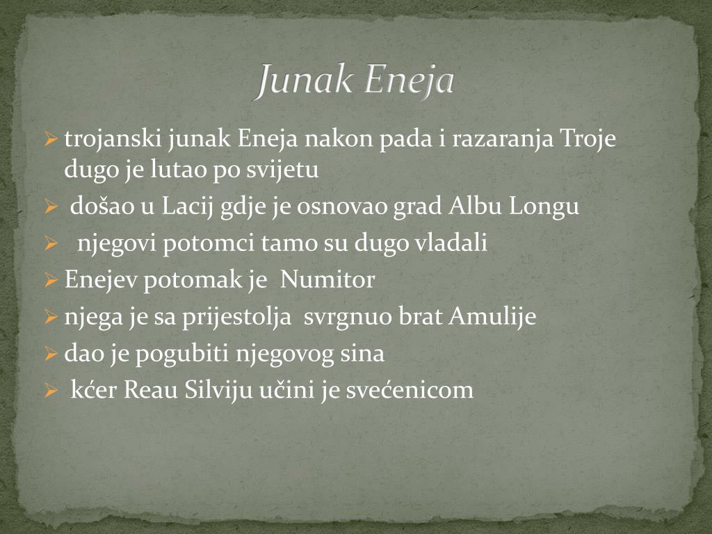 PPT - LEGENDA O OSNUTKU GRADA RIMA PowerPoint Presentation, free ...