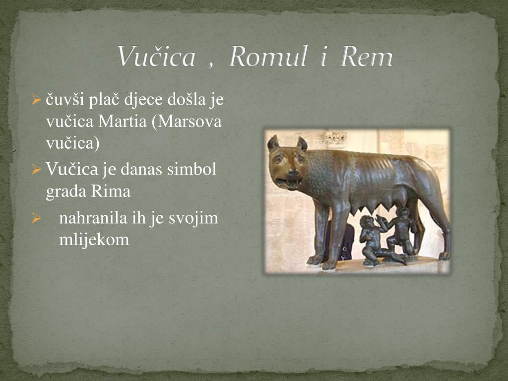 PPT - LEGENDA O OSNUTKU GRADA RIMA PowerPoint Presentation, free ...