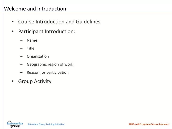 PPT - Welcome and Introduction PowerPoint Presentation, free download ...