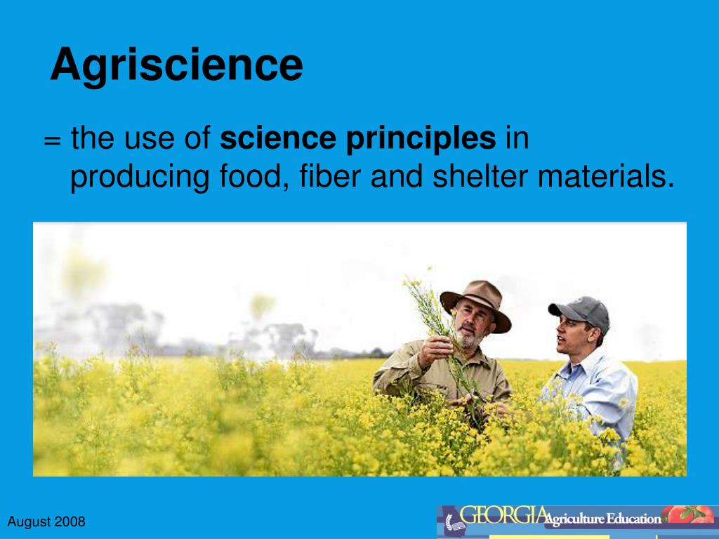 PPT - AG-BAS-1c Defines agriculture and agricultural industry ...