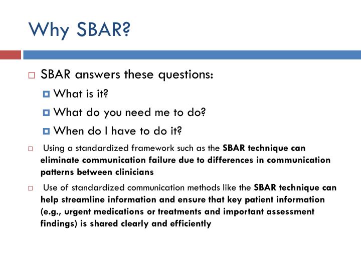 PPT - Handoff Techniques- Benefits of SBAR PowerPoint Presentation - ID ...