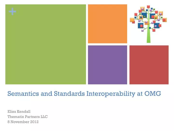 PPT - Semantics and Standards Interoperability at OMG PowerPoint ...
