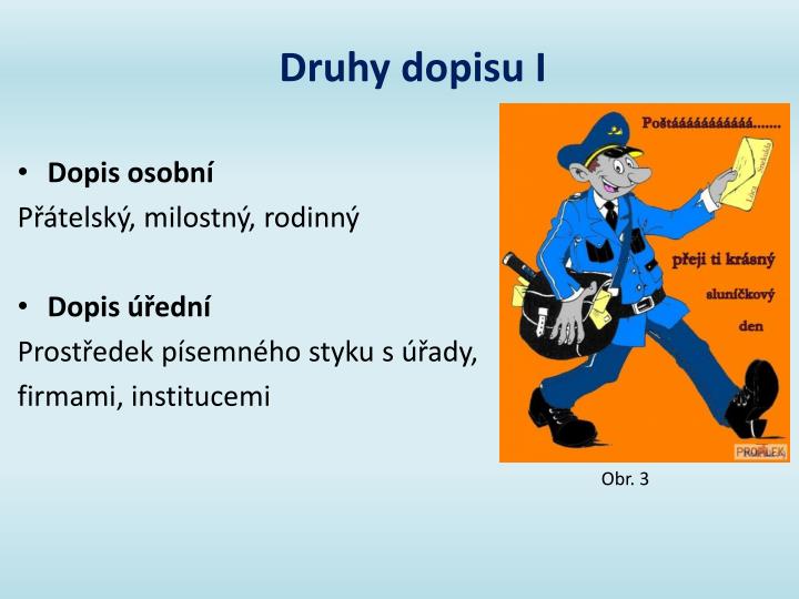 PPT - Dopis PowerPoint Presentation - ID:6282041