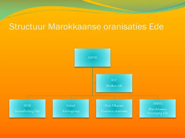 PPT - Structuur Marokkaanse oranisaties Ede PowerPoint Presentation ...