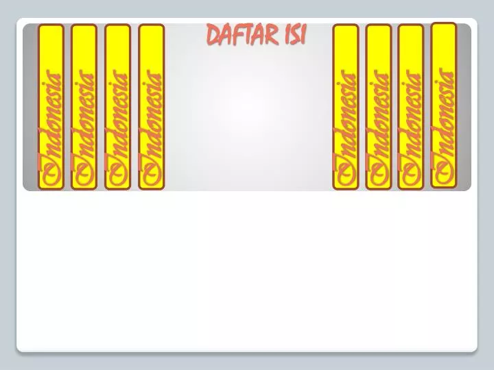 PPT - DAFTAR ISI PowerPoint Presentation, free download - ID:6282635