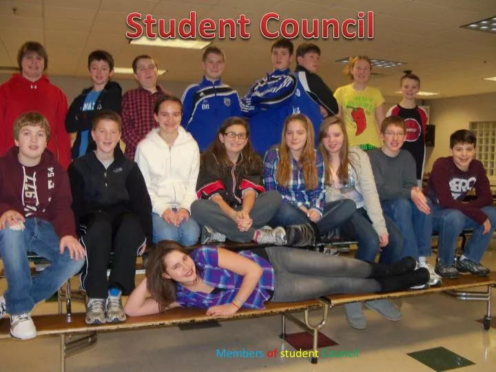 PPT - Members of student Council PowerPoint Presentation, free download ...