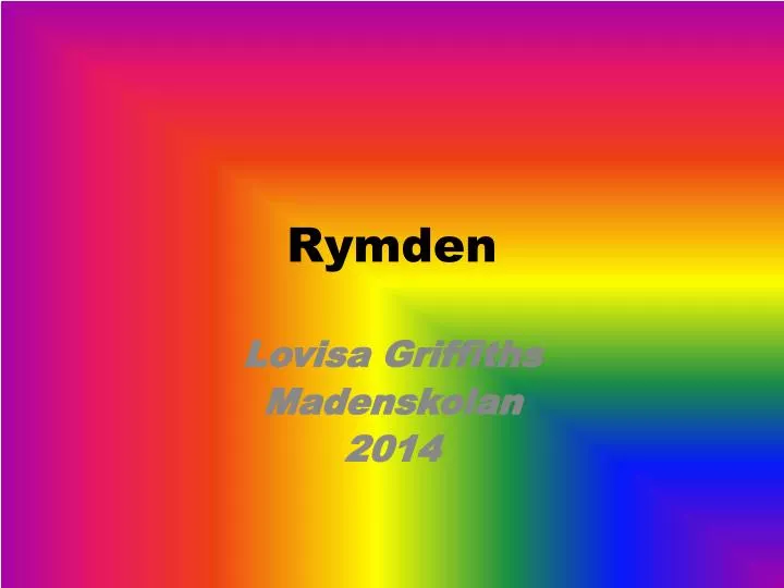 PPT - Rymden PowerPoint Presentation, free download - ID:6287305