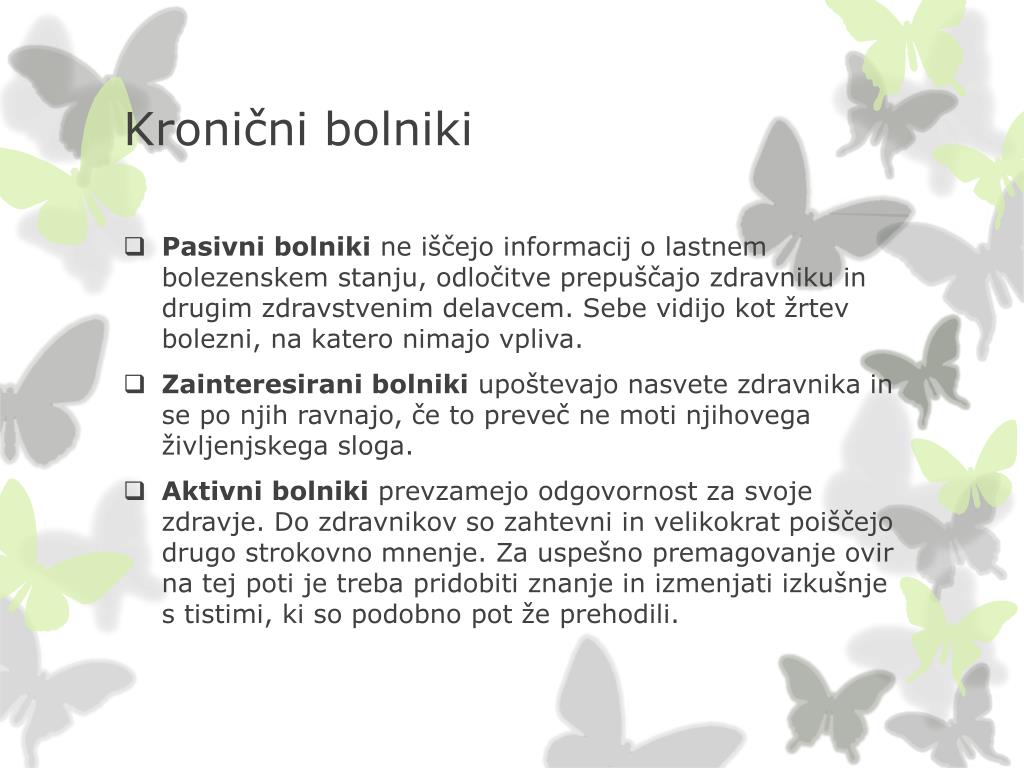 PPT - O pravilni in varni uporabi zdravil Zdravila in kronični bolniki ...