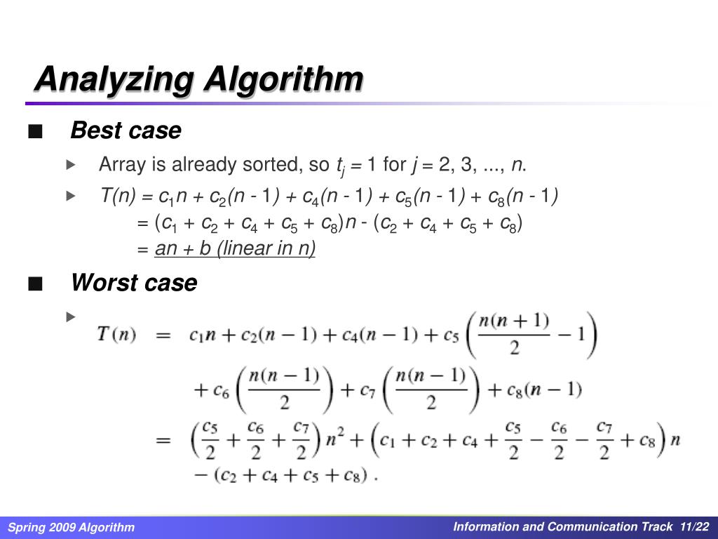 Ppt Lecture 1 Introduction Insertion Sort Merge Sort Powerpoint Presentation Id6287803