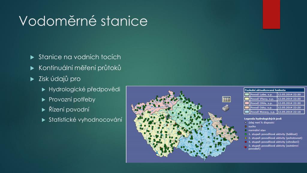 PPT - Statistika průtoků Vltavy v Praze při povodních PowerPoint ...