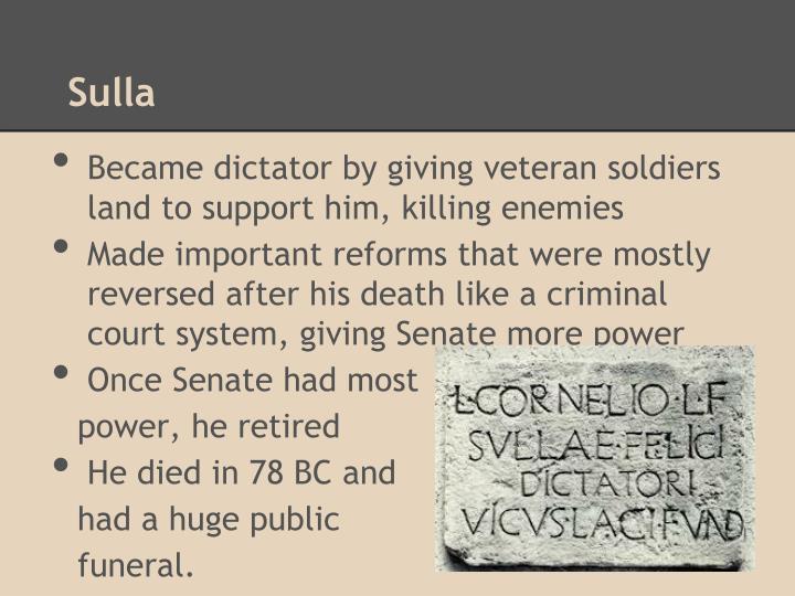 PPT - Marius and Sulla PowerPoint Presentation - ID:6288307