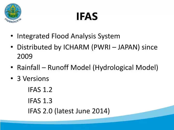 PPT - IFAS PowerPoint Presentation, free download - ID:6288623
