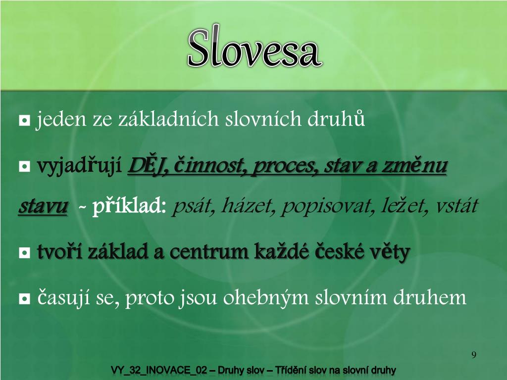 PPT - Metodika k výukovému materiálu Datum vytvoření: 5. 8. 2011 Téma ...