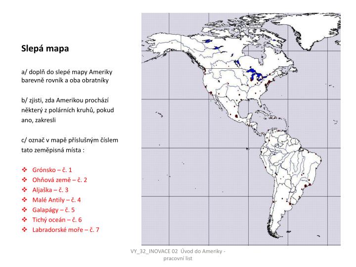 PPT - Tajenka – členitost Ameriky PowerPoint Presentation - ID:6290218