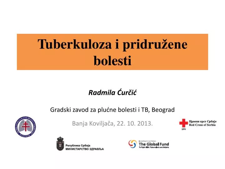 PPT - Tuberkuloza i pridru žene bolesti PowerPoint Presentation, free download - ID:6290561