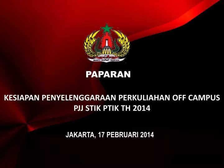 PPT - PAPARAN PowerPoint Presentation, free download - ID:6290801