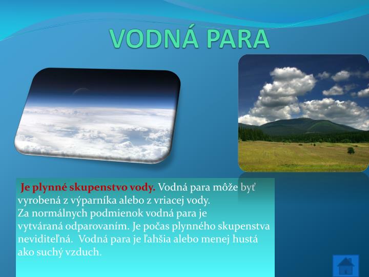 PPT - VODA A JEJ SKUPENSTVÁ PowerPoint Presentation - ID:6291189
