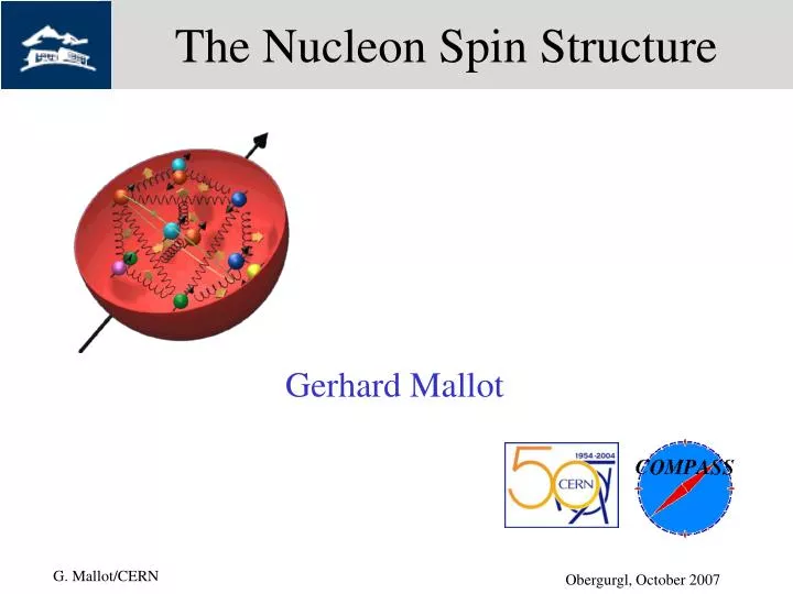 PPT - The Nucleon Spin Structure PowerPoint Presentation, free download ...