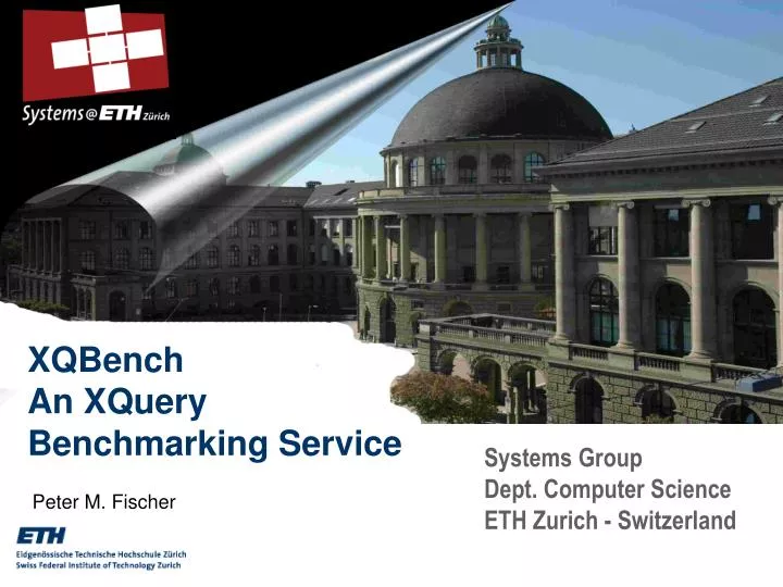 PPT - Systems Group Dept. Computer Science ETH Zurich - Switzerland ...