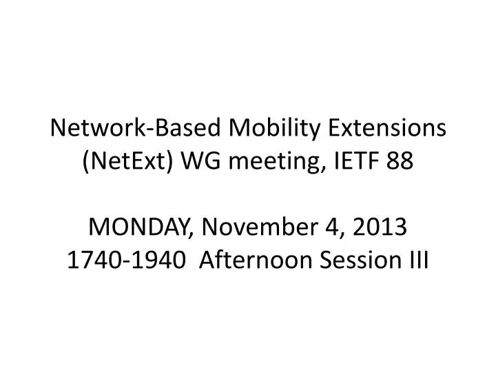 PPT - Note Well PowerPoint Presentation, free download - ID:6294574