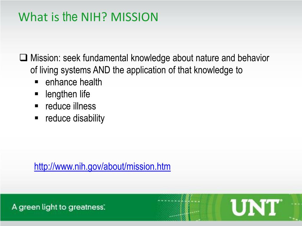 PPT - Graduate School Professional Development Series: NIH Funding ...