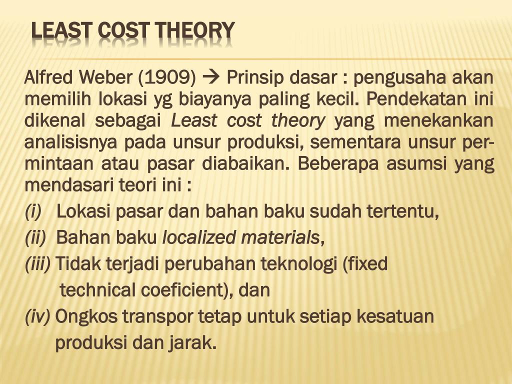 PPT - Lokasi dalam Analisis Ekonomi Wilayah PowerPoint Presentation ...
