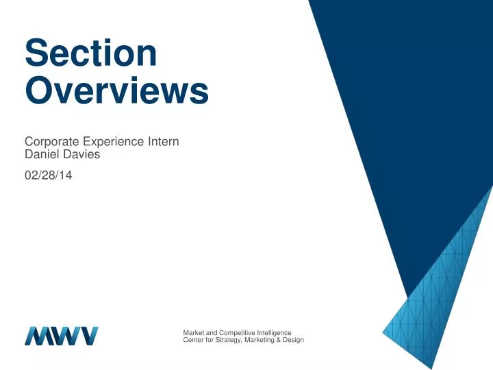 PPT - Section Overviews PowerPoint Presentation, free download - ID:6296340