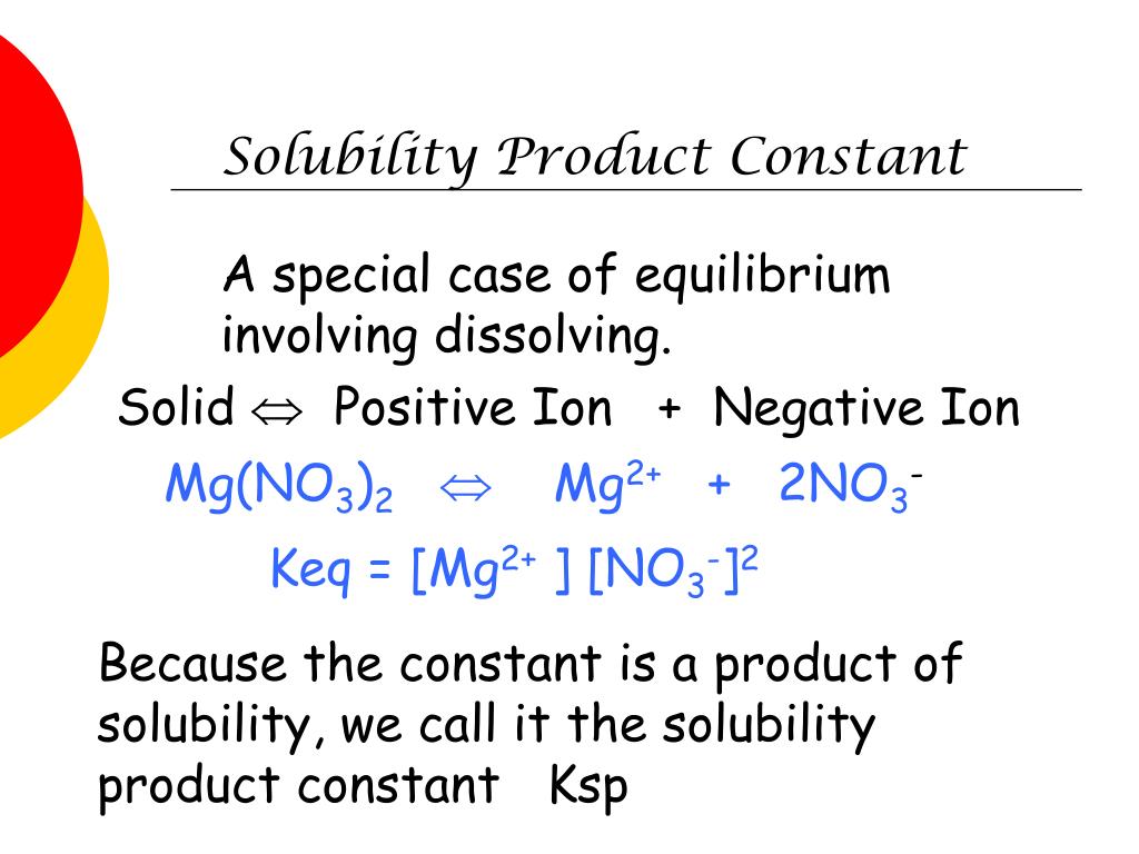 Ppt Solubility Product Powerpoint Presentation Free Download Id