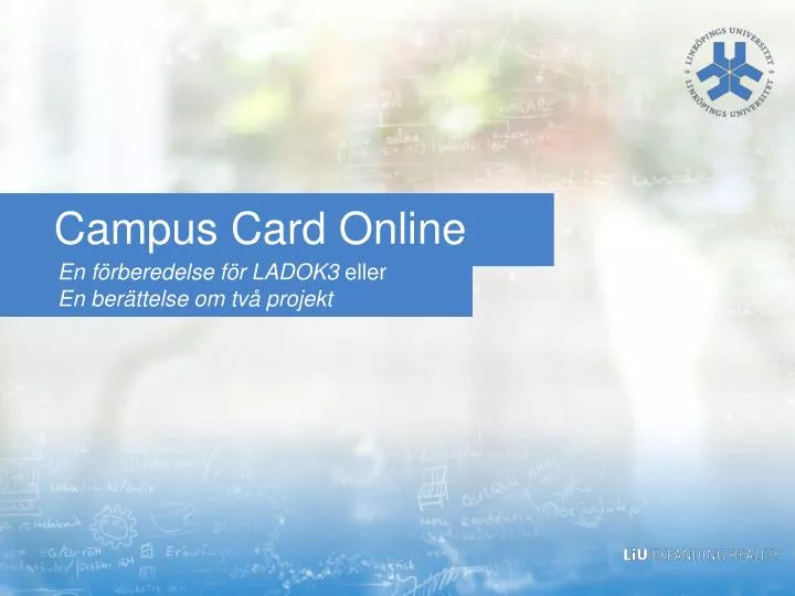 PPT - Campus Card Online PowerPoint Presentation, free download - ID ...