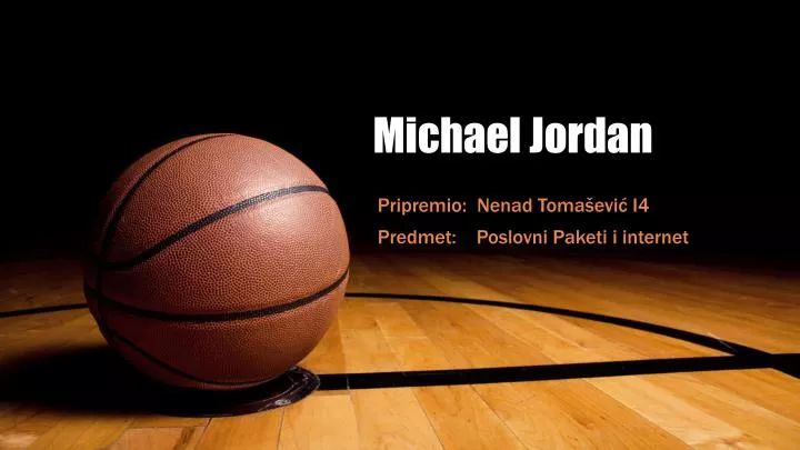 PPT - Michael Jordan PowerPoint Presentation, free download - ID:6296866