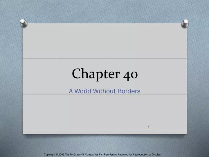 PPT - Chapter 40 PowerPoint Presentation, free download - ID:6298141