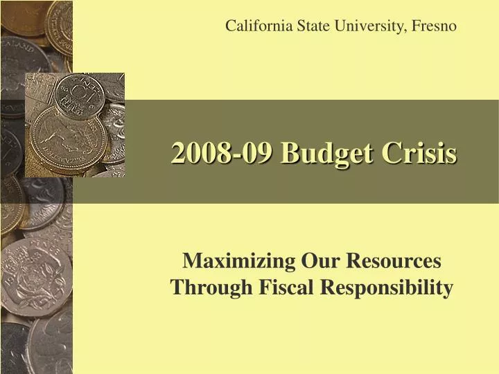 PPT - 2008-09 Budget Crisis PowerPoint Presentation, free download - ID ...