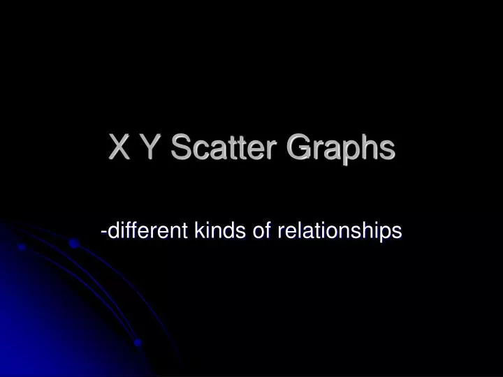 PPT - X Y Scatter Graphs PowerPoint Presentation, free download - ID ...