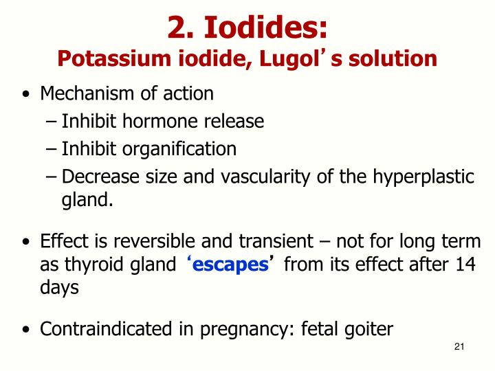 PPT - Thyroid Drugs PowerPoint Presentation - ID:6298744