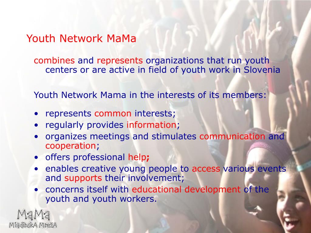 PPT - Youth Network MaMa - The Network of Youth Centers in Slovenia ...