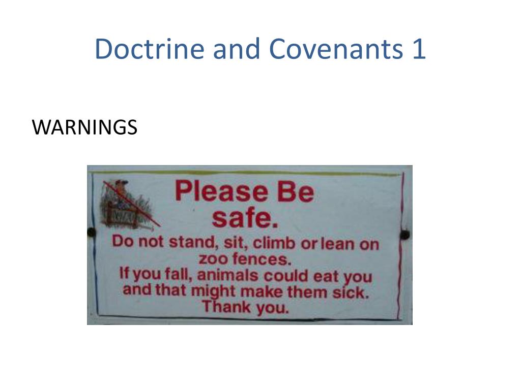 PPT - Preface By Revelation Doctrine and Covenants 1 PowerPoint ... PPT - Preface By Revelation Doctrine and Covenants 1 PowerPoint ...