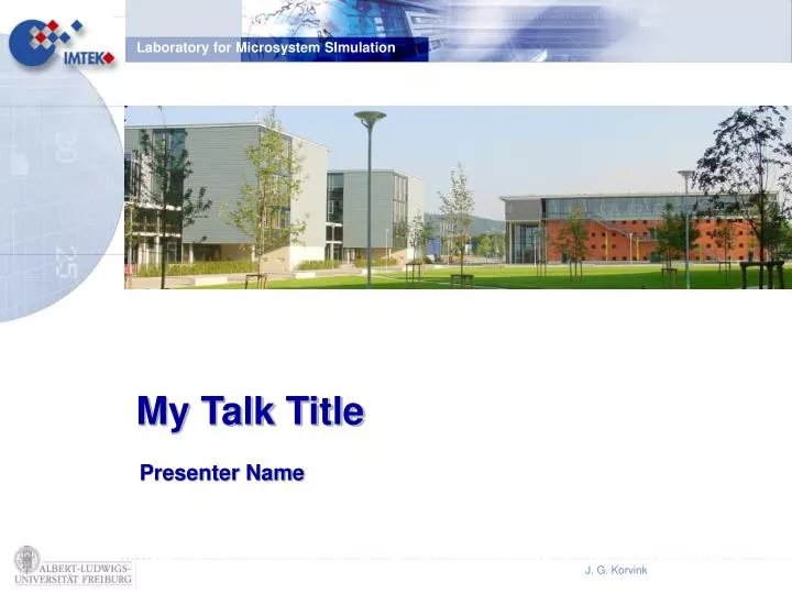 PPT - My Talk Title Presenter Name PowerPoint Presentation, free ...